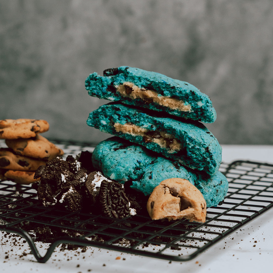 ChunkyFit Cookies - Cookie Monster Protein Cookie – CHUNKYFITCOOKIE