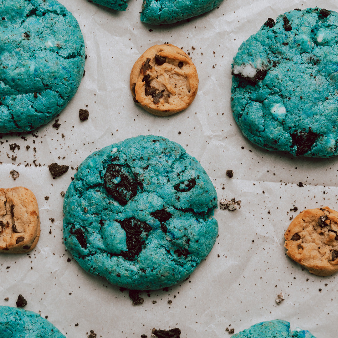 ChunkyFit Cookies - Cookie Monster Protein Cookie – CHUNKYFITCOOKIE